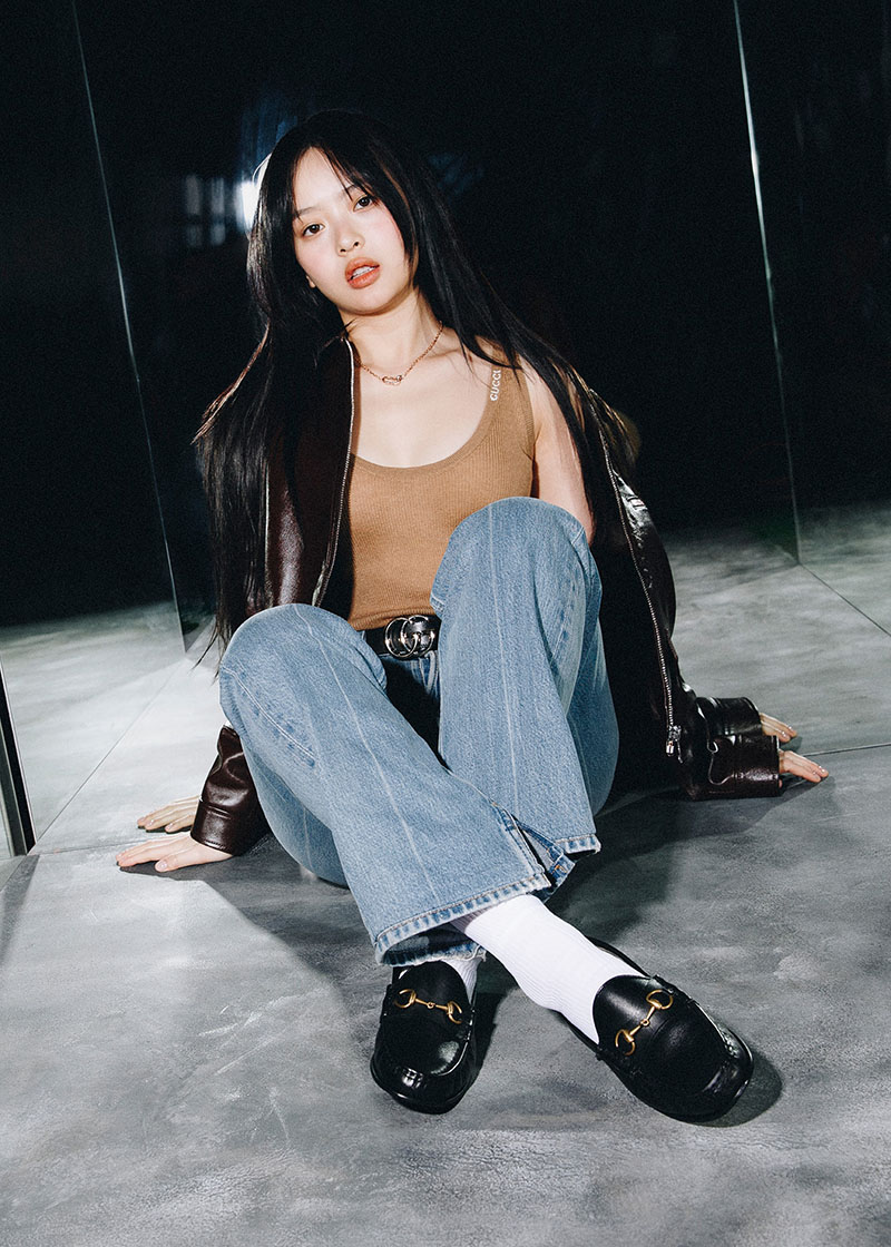 NewJeans' Hanni Takes Center Stage In Gucci's Horsebit Campaign