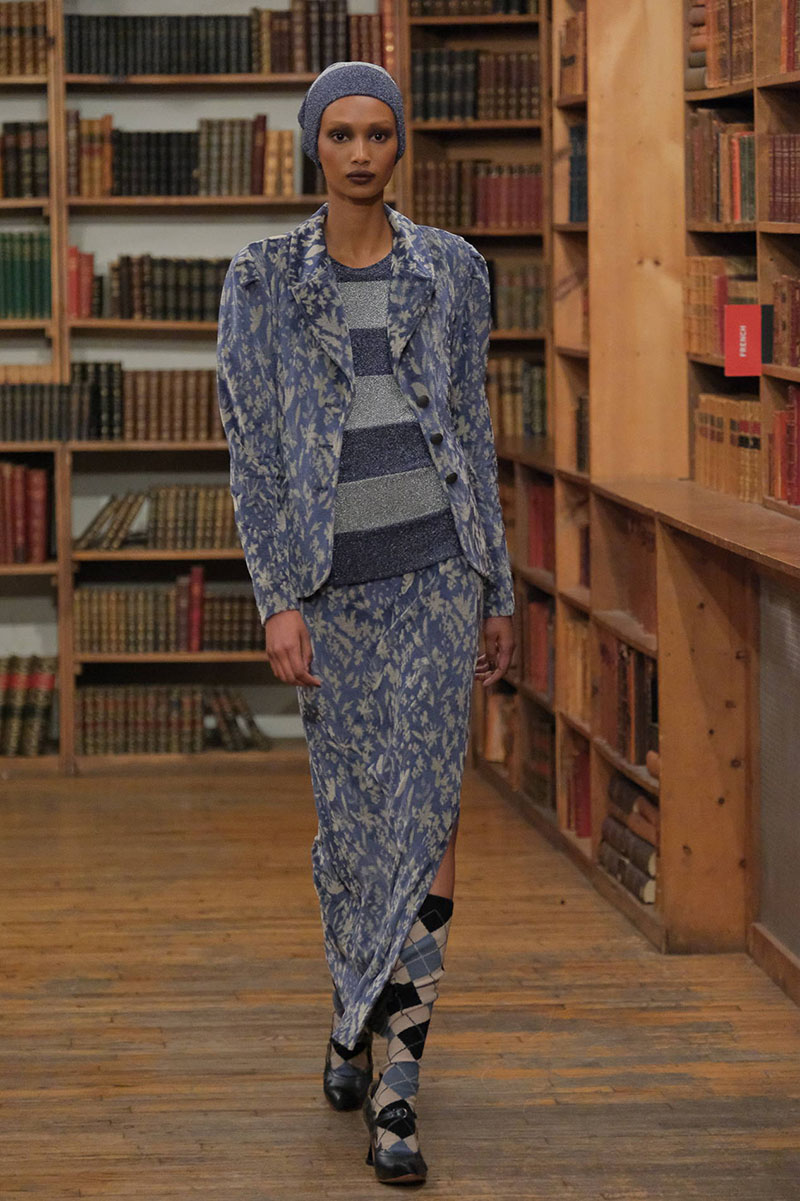 Anna Sui Persues Vintage Charm In This FW24 Collection