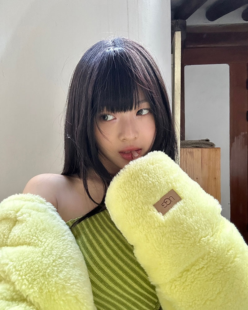 NewJeans Member Hanni Channels Brat Energy In New UGG Outfit