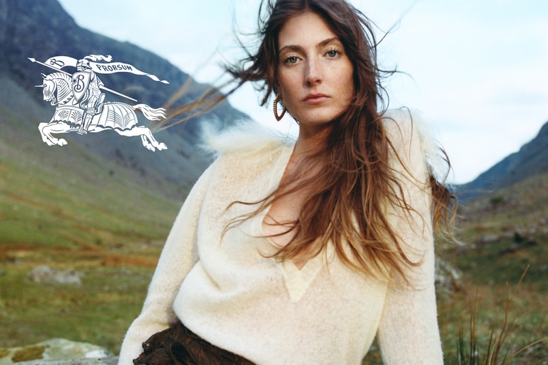 Maya Wigram & Lila Make An Appearance In Burberry's Fall 2024 Campaign