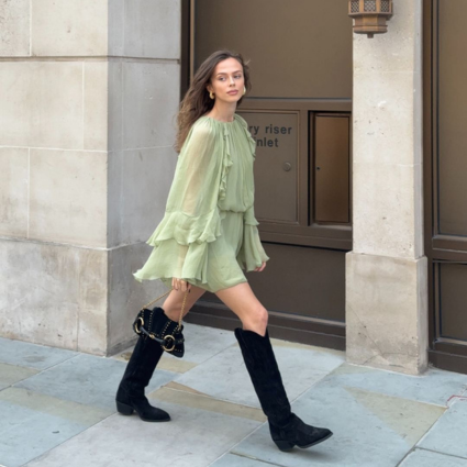 This Modern Boho Outfit Is Worth Copying For Fall