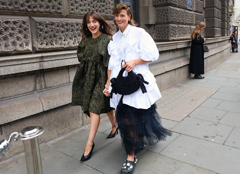 Best Street Style Outfits From London Fashion Week Spring 2025 Shows
