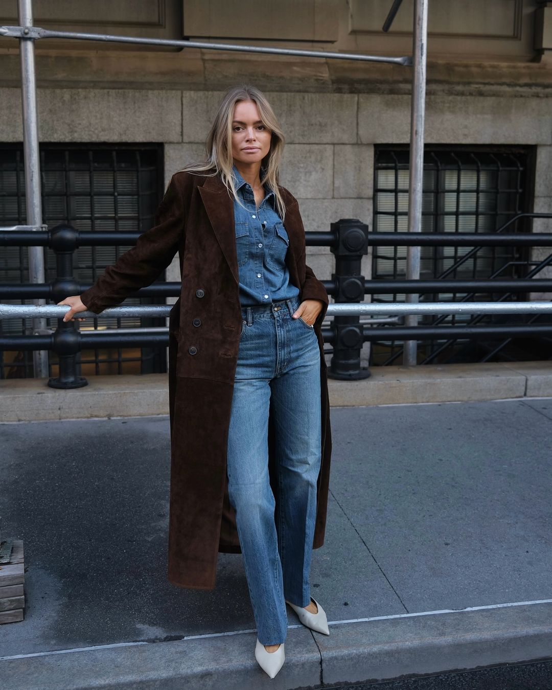 This Double Denim Outfit Is As Chic As It Gets