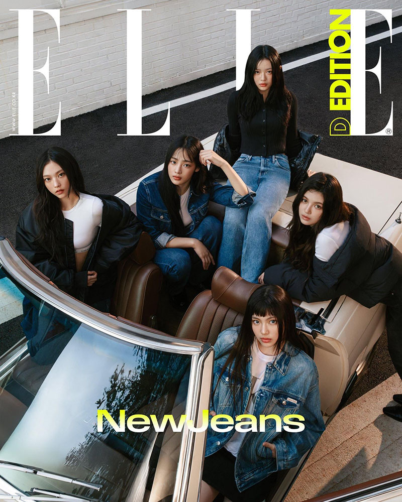 NewJeans Shows Off Calvin Klein's Fall 2024 Collection In ELLE Korea ...