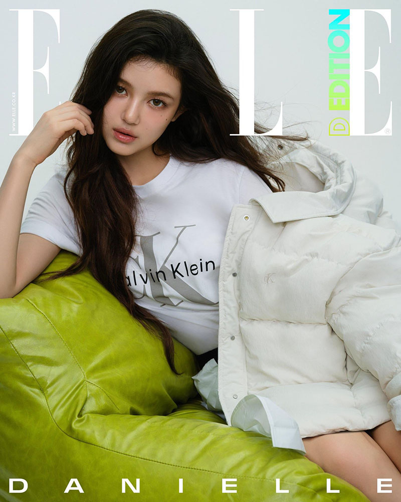 NewJeans Shows Off Calvin Klein's Fall 2024 Collection In ELLE Korea ...