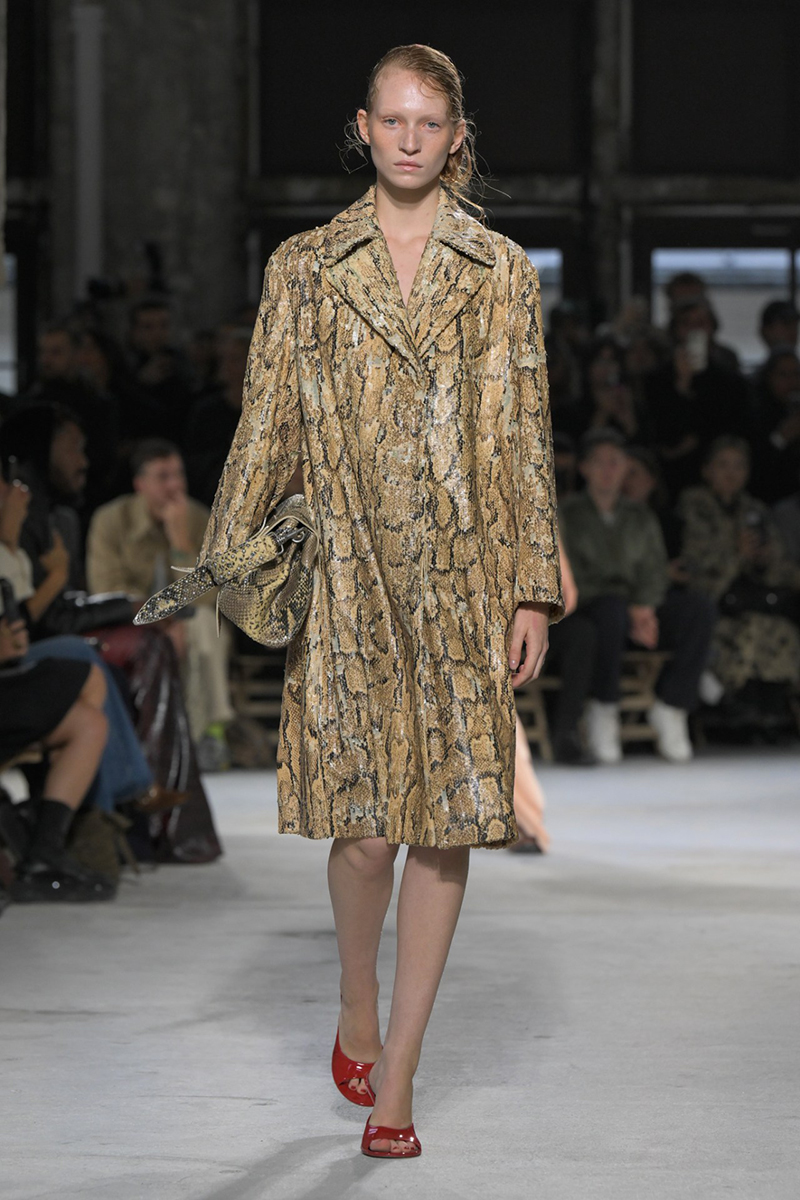 Dries Van Noten's Spring 2025 Collection Blends The Past With The Future