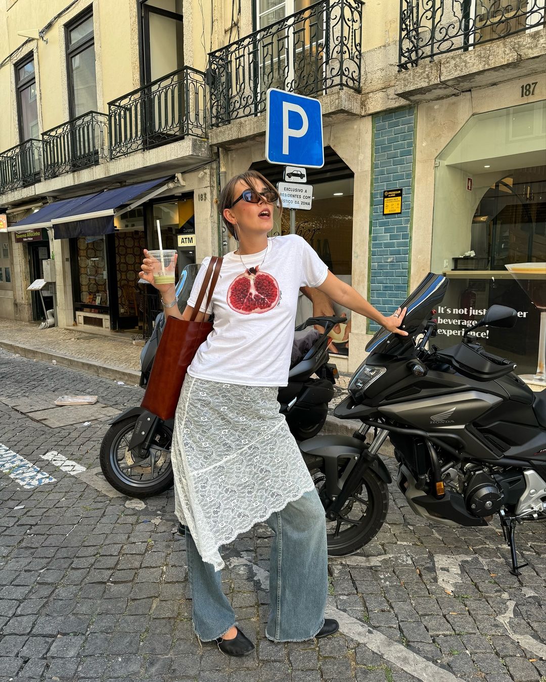 10 Ways To Master The Skirt Over Pants Trend