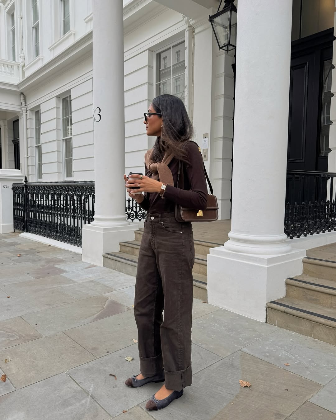 10 Outfit Ideas To Nail The Mocha Mousse Color Trend
