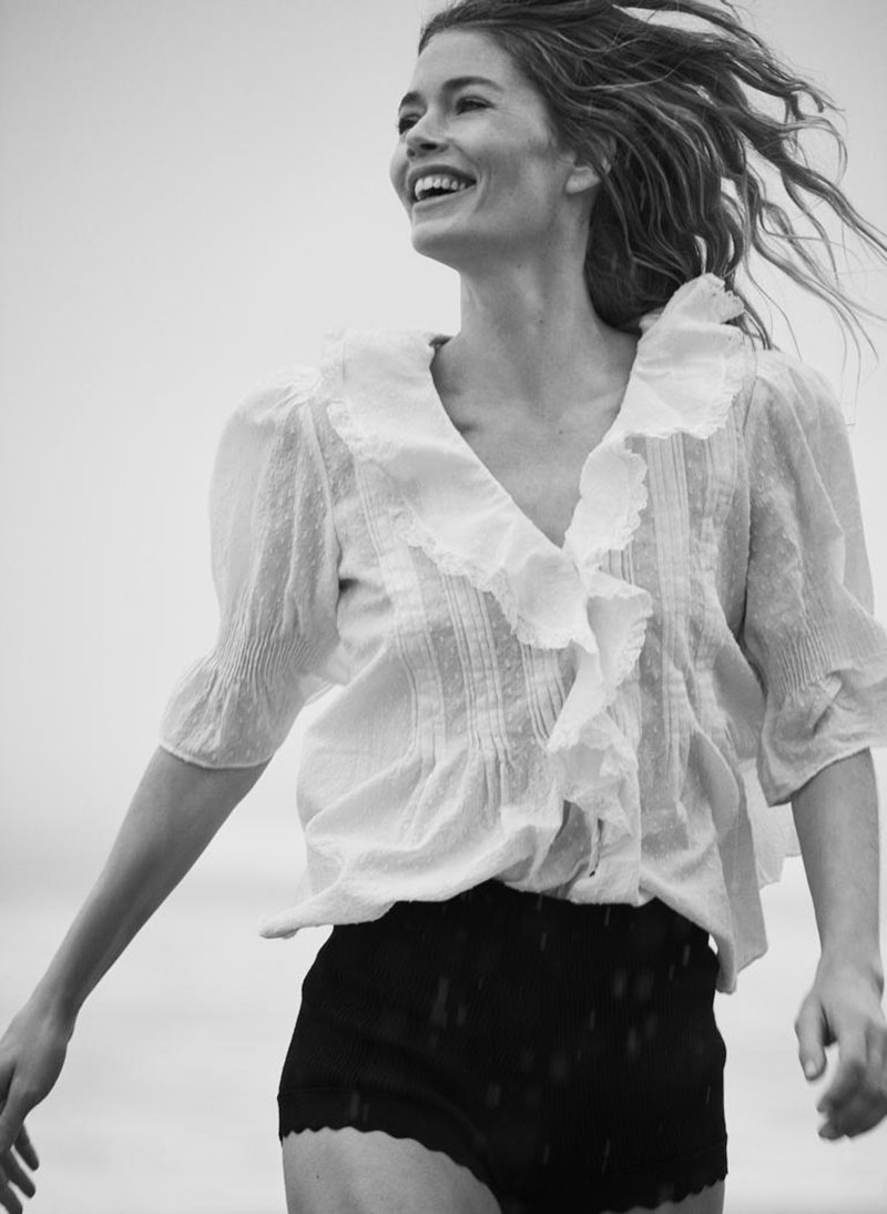 Doutzen Kroes Channels Laid Back Vibes For Anthropologie Spring 2025 Campaign