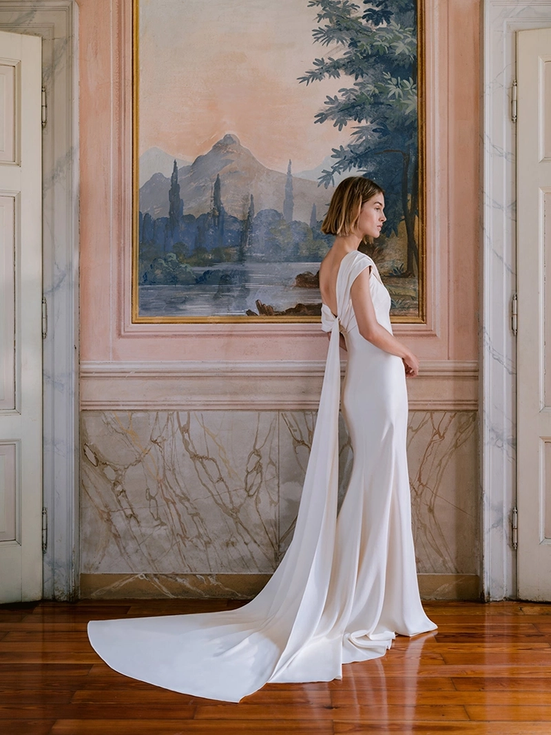 Wedding Bells Are Ringing In Monique Lhuillier's Fall '25 Bridal Lookbook