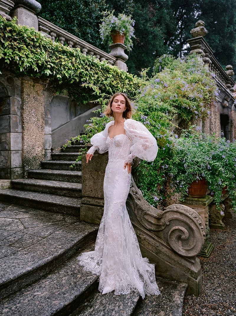 Wedding Bells Are Ringing In Monique Lhuillier's Fall '25 Bridal Lookbook