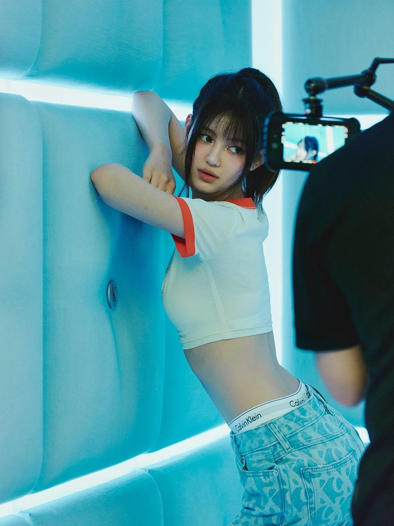 Calvin Klein's New Icons NJZ's Minji, Hanni, Danielle, Haerin, And Hyein Star In Spring 2025 ...