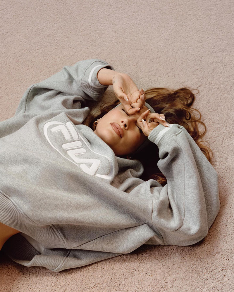 Get Sporty Cool With Hailey Bieber X FILA Capsule #JustDropped