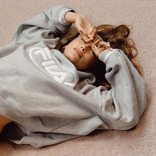 Get Sporty Cool With Hailey Bieber X FILA Capsule #JustDropped