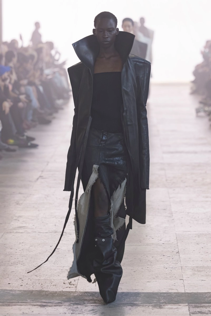 Rick Owens Presents A Raw, Utilitarian Fall Winter 2025 Collection