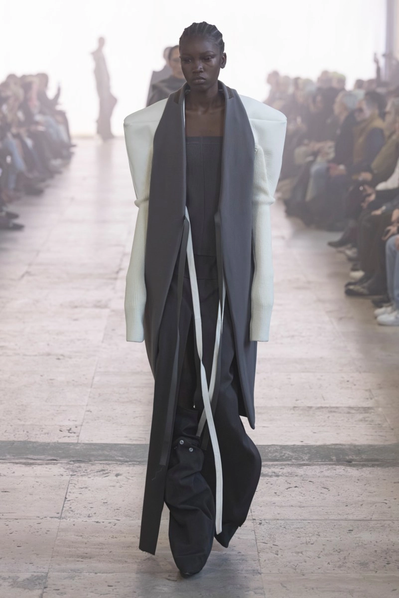 Rick Owens Presents A Raw, Utilitarian Fall Winter 2025 Collection
