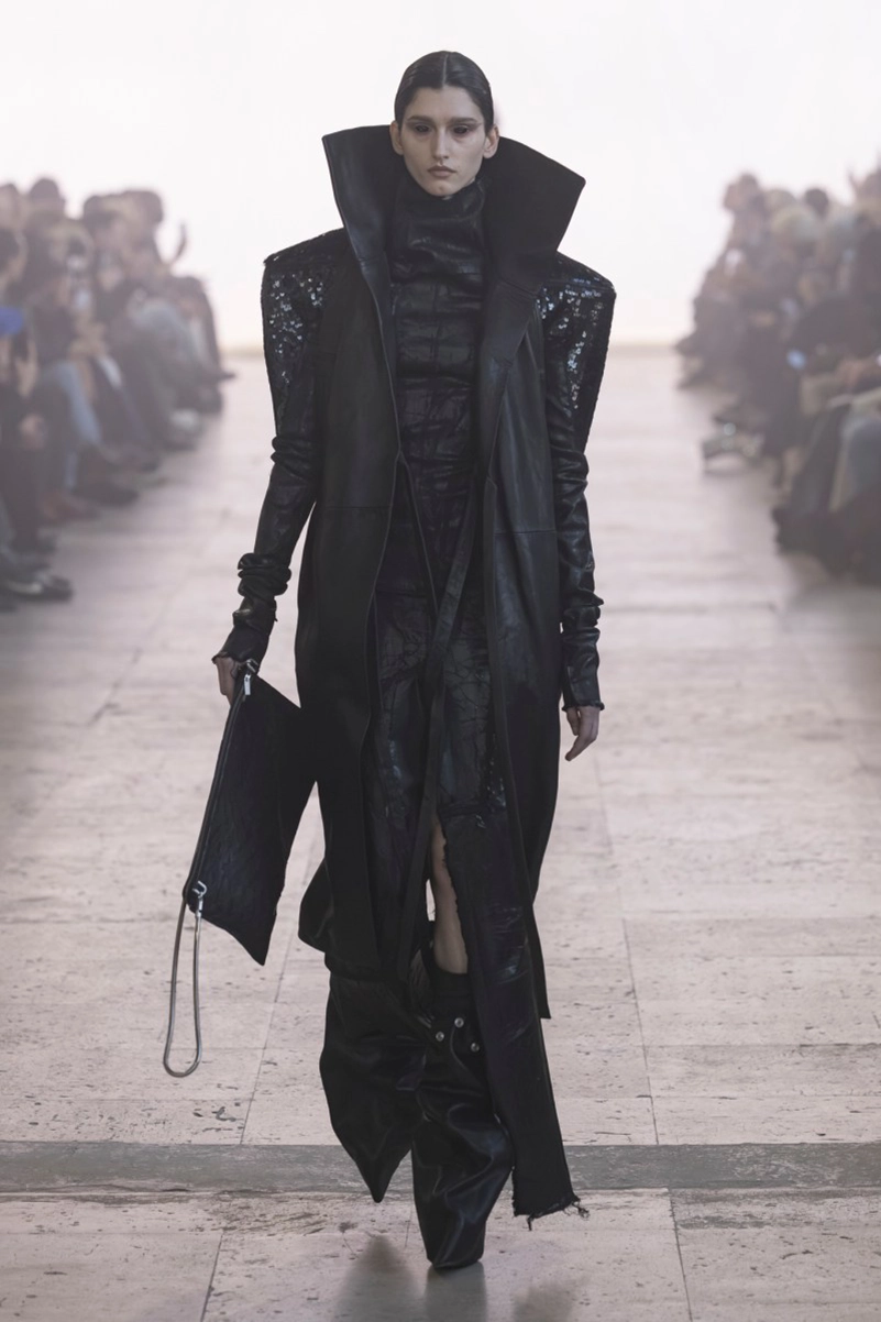 Rick Owens Presents A Raw, Utilitarian Fall Winter 2025 Collection
