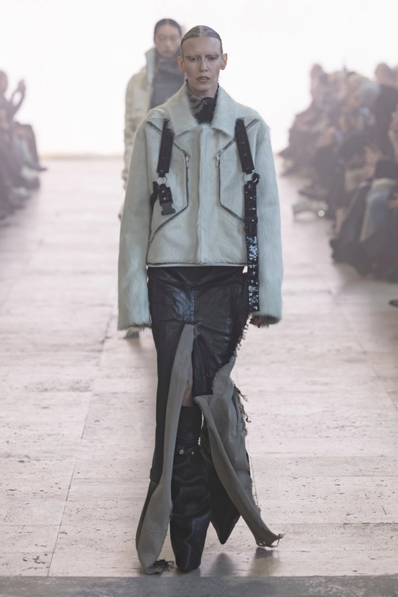 Rick Owens Presents A Raw, Utilitarian Fall Winter 2025 Collection