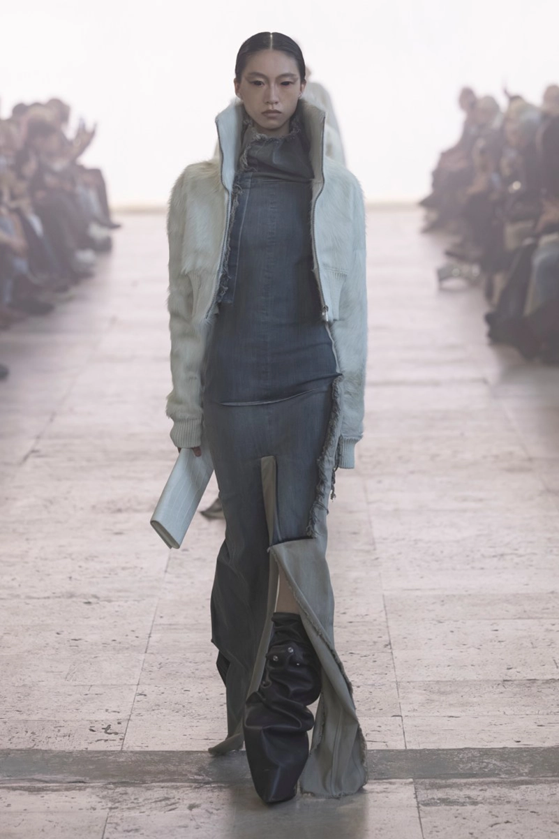 Rick Owens Presents A Raw, Utilitarian Fall Winter 2025 Collection