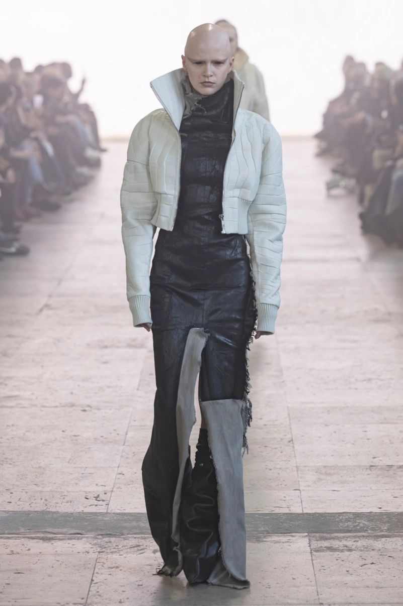 Rick Owens Presents A Raw, Utilitarian Fall Winter 2025 Collection