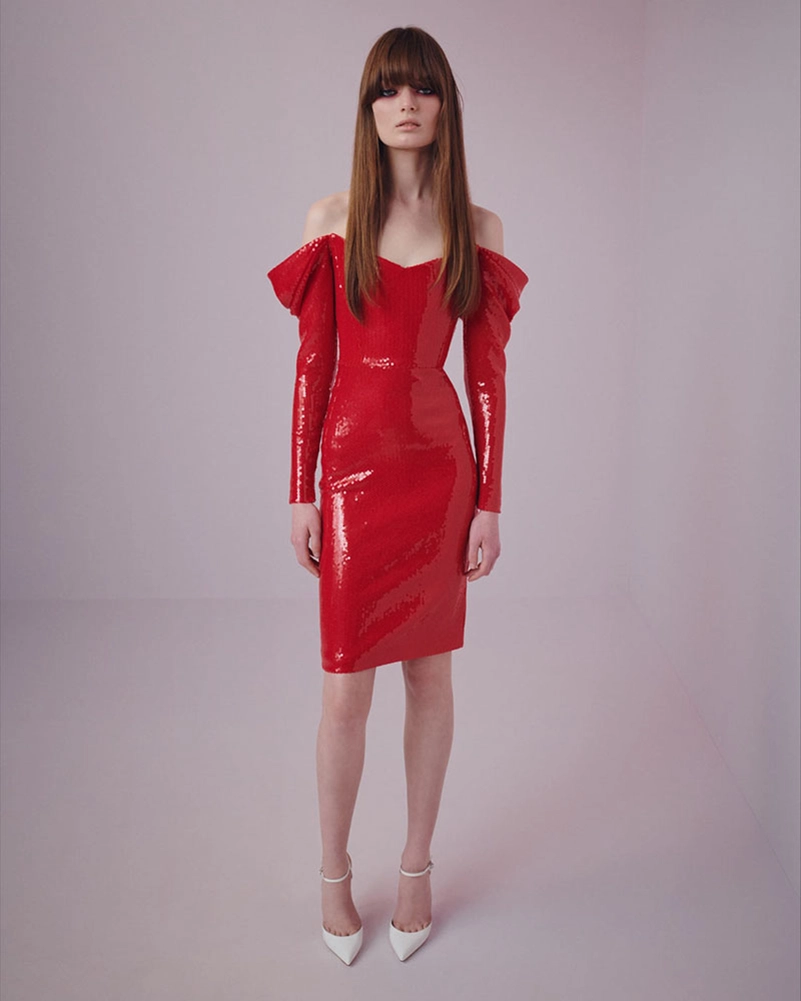 Alex Perry Serves Up Dramatic Evening Looks For Spring