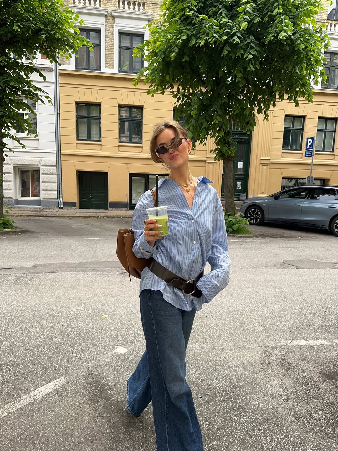 This Simple Styling Hack Transforms Your Oxford Shirt