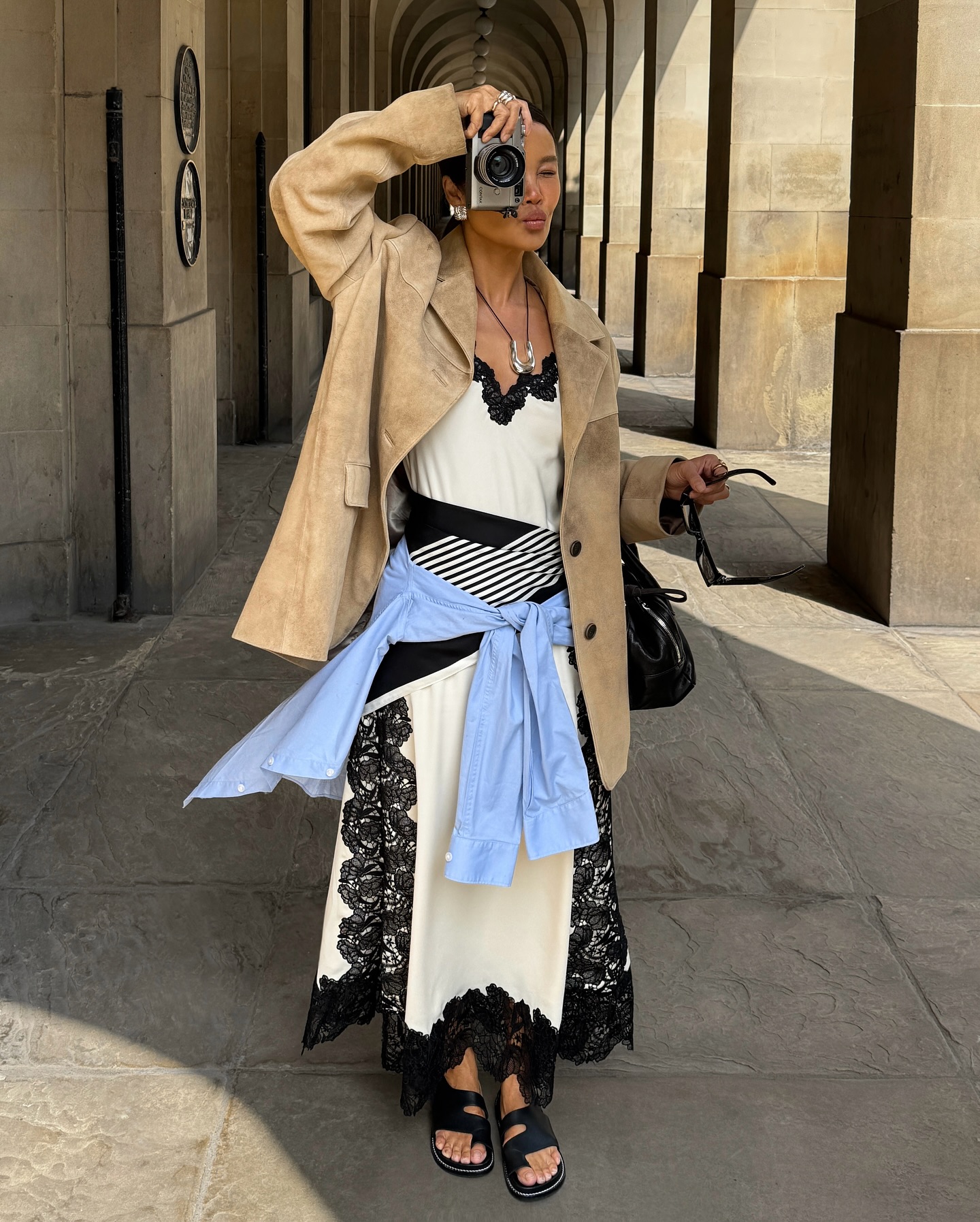 10 Scarf Belt Outfits That Prove Accessories Make The Look