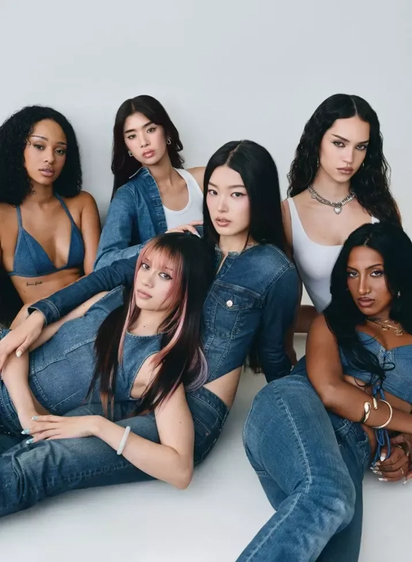 KATSEYE Brings Y2K Energy To Gap Denim Campaign 2025