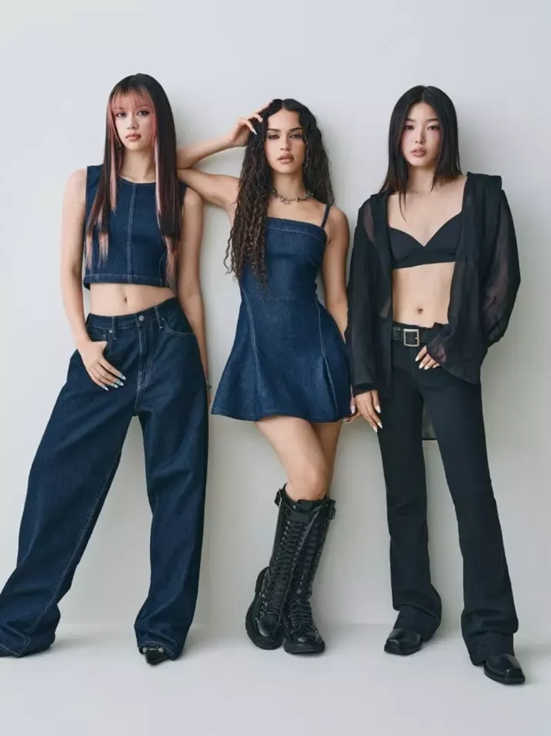 KATSEYE Brings Y2K Energy To Gap Denim Campaign 2025