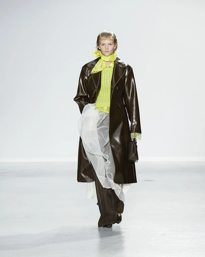 GANNI Spring/Summer 2025 Experiments With Transparency And Edge
