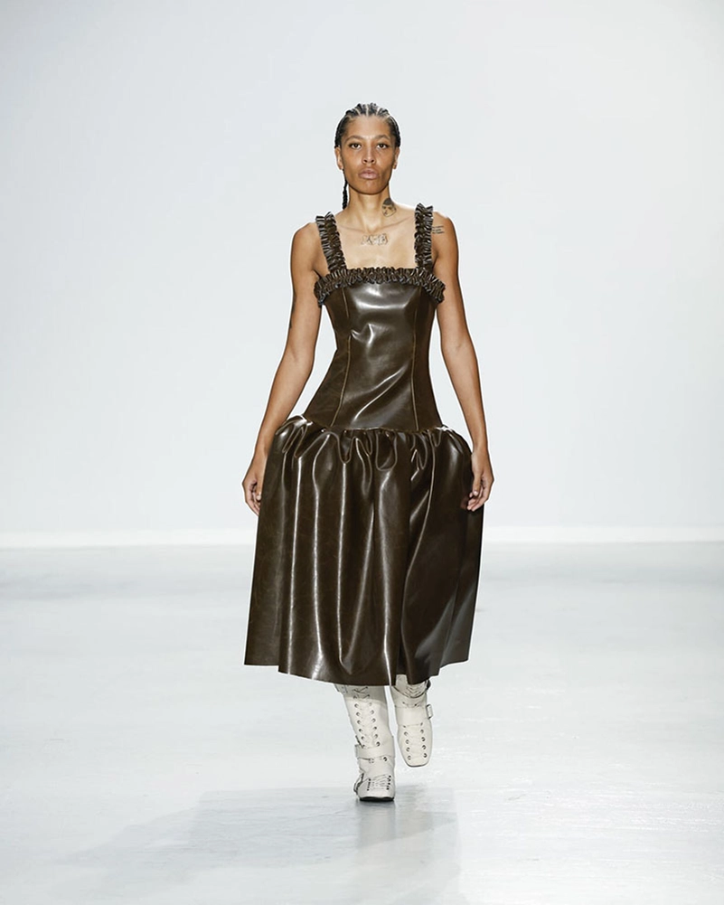 GANNI Spring/Summer 2025 Experiments With Transparency And Edge