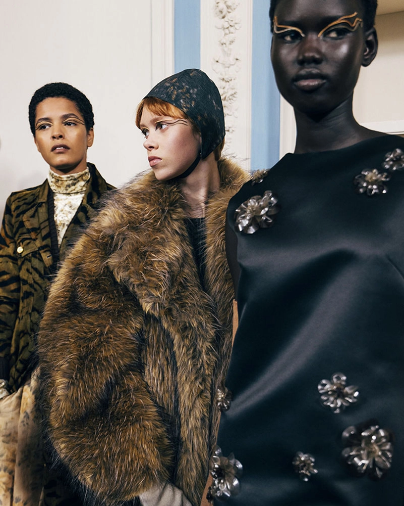 GANNI Fall/Winter 2025 Embraces Texture, Drama, And A Bold New Mood