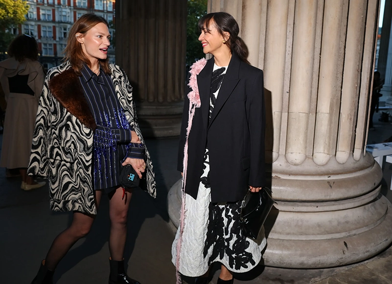 London Fashion Week Spring 2026 Street Style Balances Romance And Rebellion
