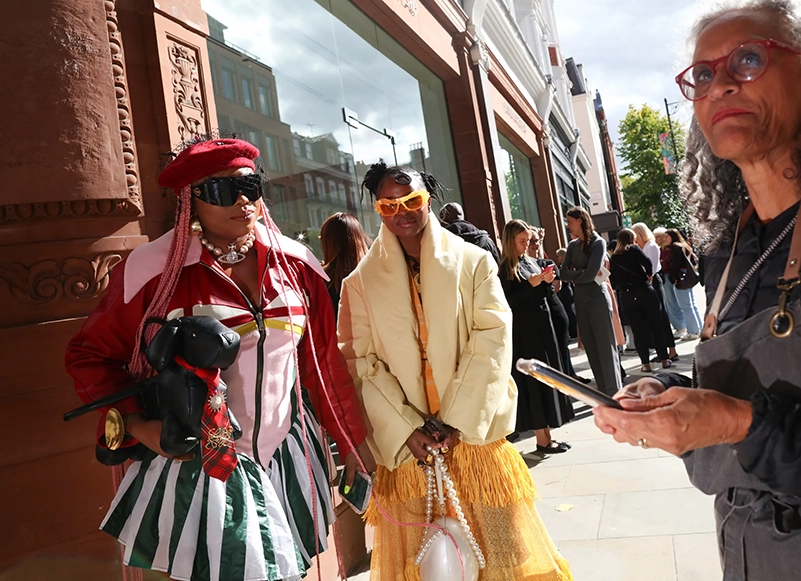 London Fashion Week Spring 2026 Street Style Balances Romance And Rebellion