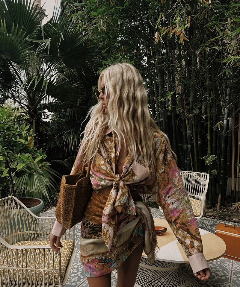 Spell Designs Channels The Supermodel Era With A Salty Blonde Edge