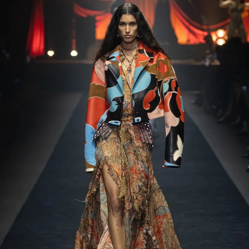 Etro Spring 2026 Shapes A Joyful Future For Maximalist Dressing