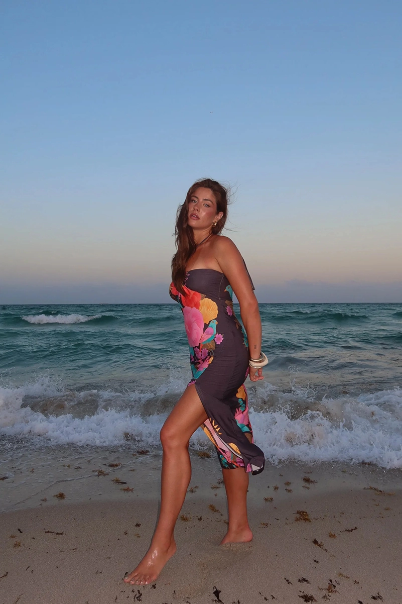 Spell's "Splash 2.0" Brings Bold Florals To The Beach