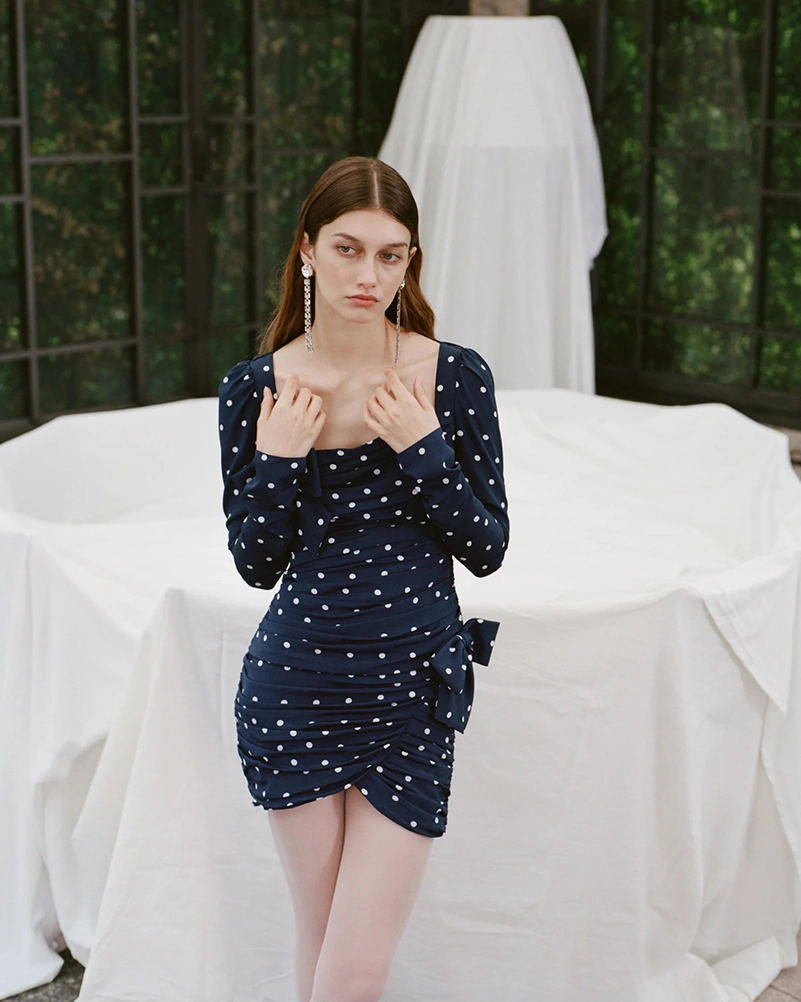 Alessandra Rich’s Fall Winter 2025 Brings Polished Drama Into Focus