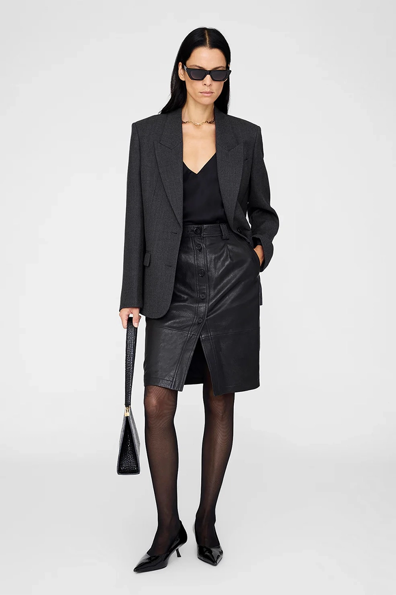 Fall 2025 From Anine Bing Sets A Confident Tone With Modern Wardrobe ...