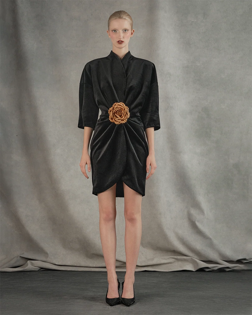 Rasario Pushes Statement Dressing Forward