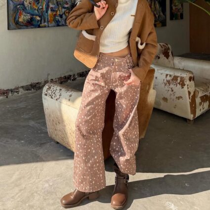 Forget Leopard - Deer Print Is The Animal Print Of Winter