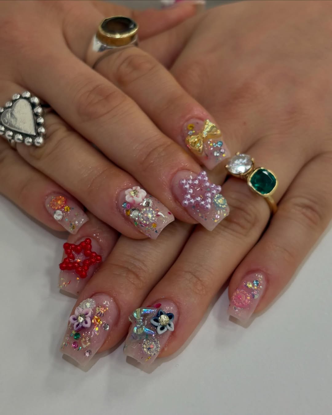 Pretty Princess Nails Are A Maximalist's Dream