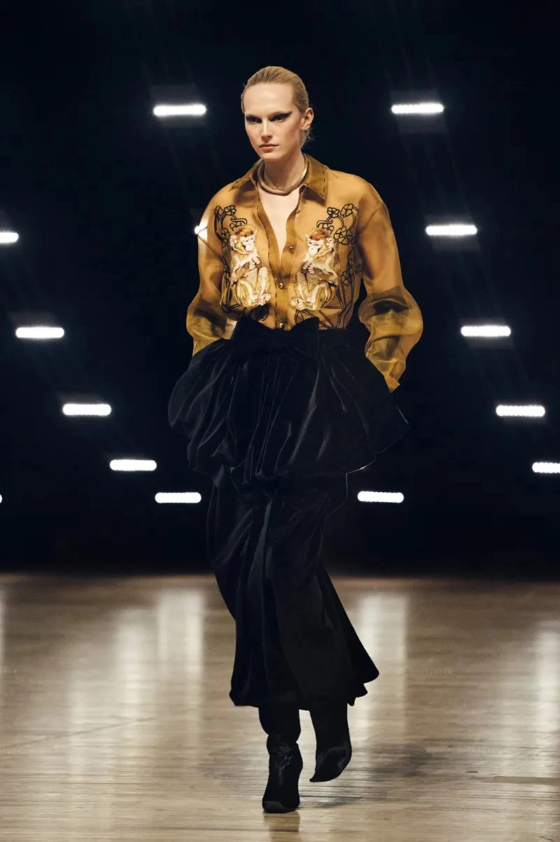 Khaite Fall 2026 Brings Cinematic Runway Drama