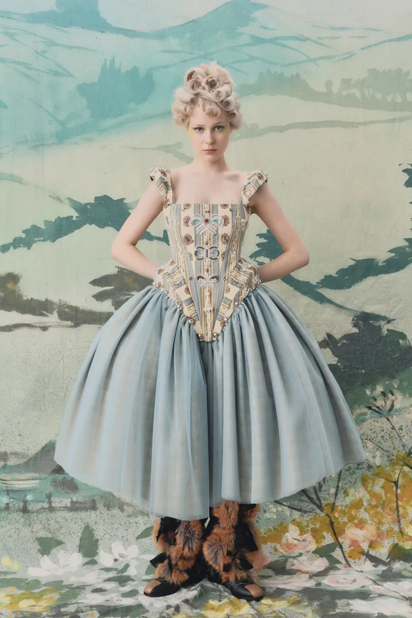 Chopova Lowena Fall 2026 Runway Reimagines Regency Fashion