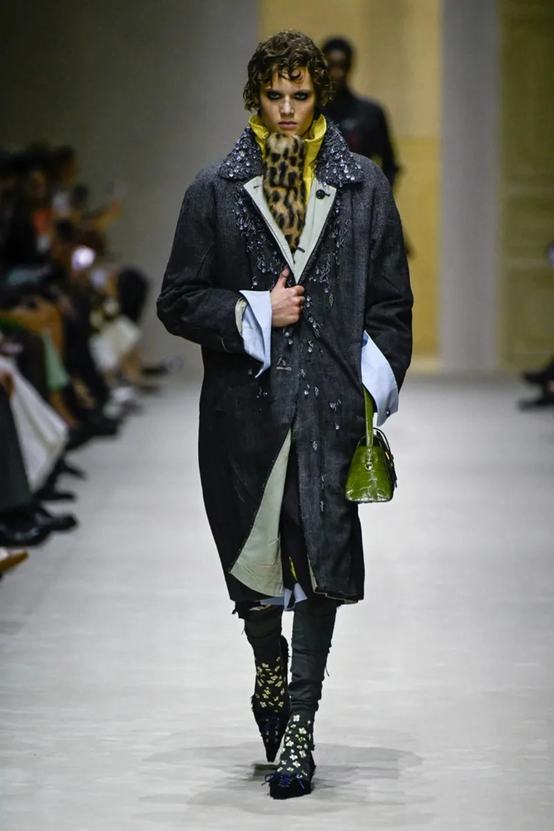 Prada Fall 2026 Tailored Looks And Layers Rework Structure