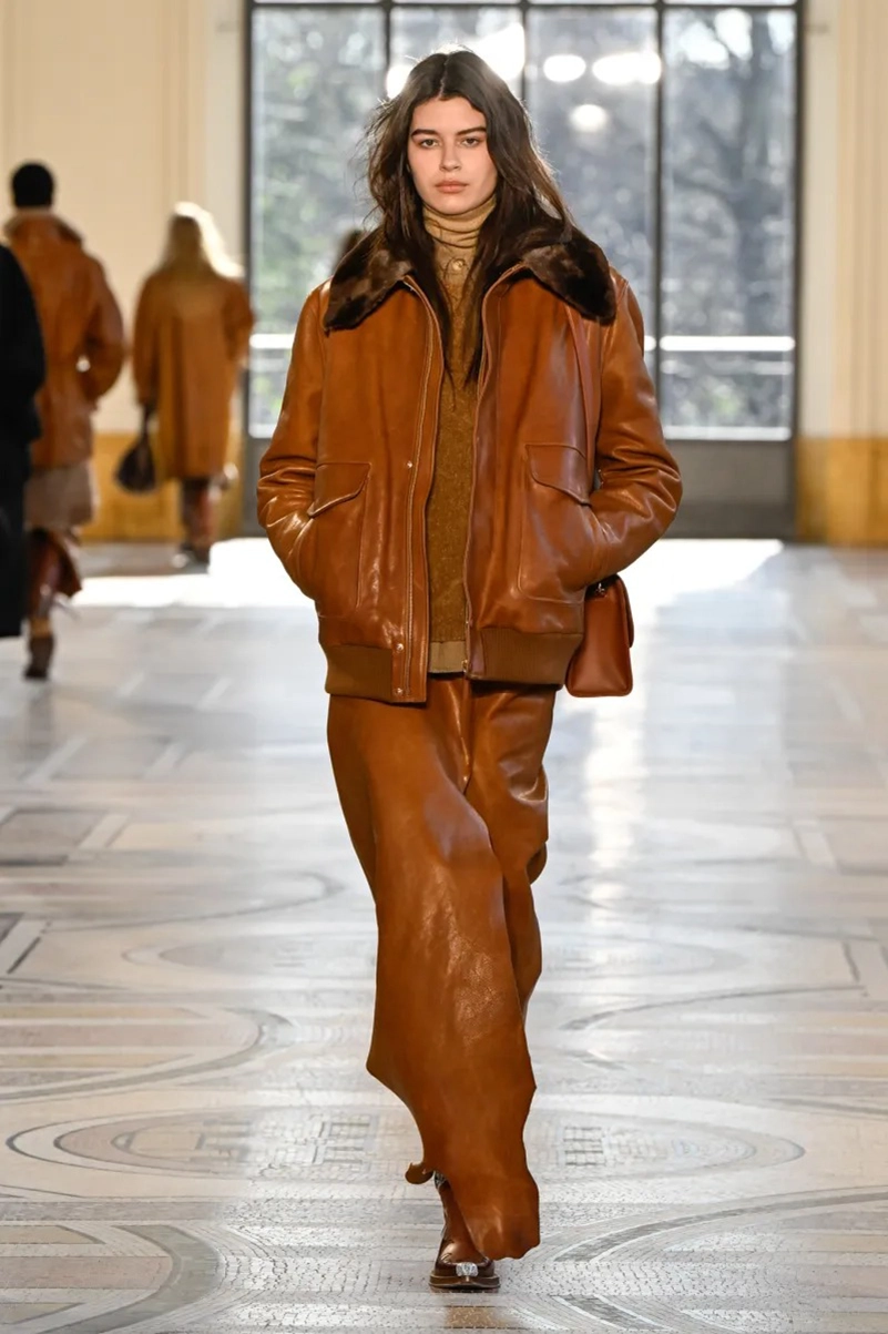 Gabriela Hearst Fall 2026 Collection, Edwardian Dresses And Shearling Coats