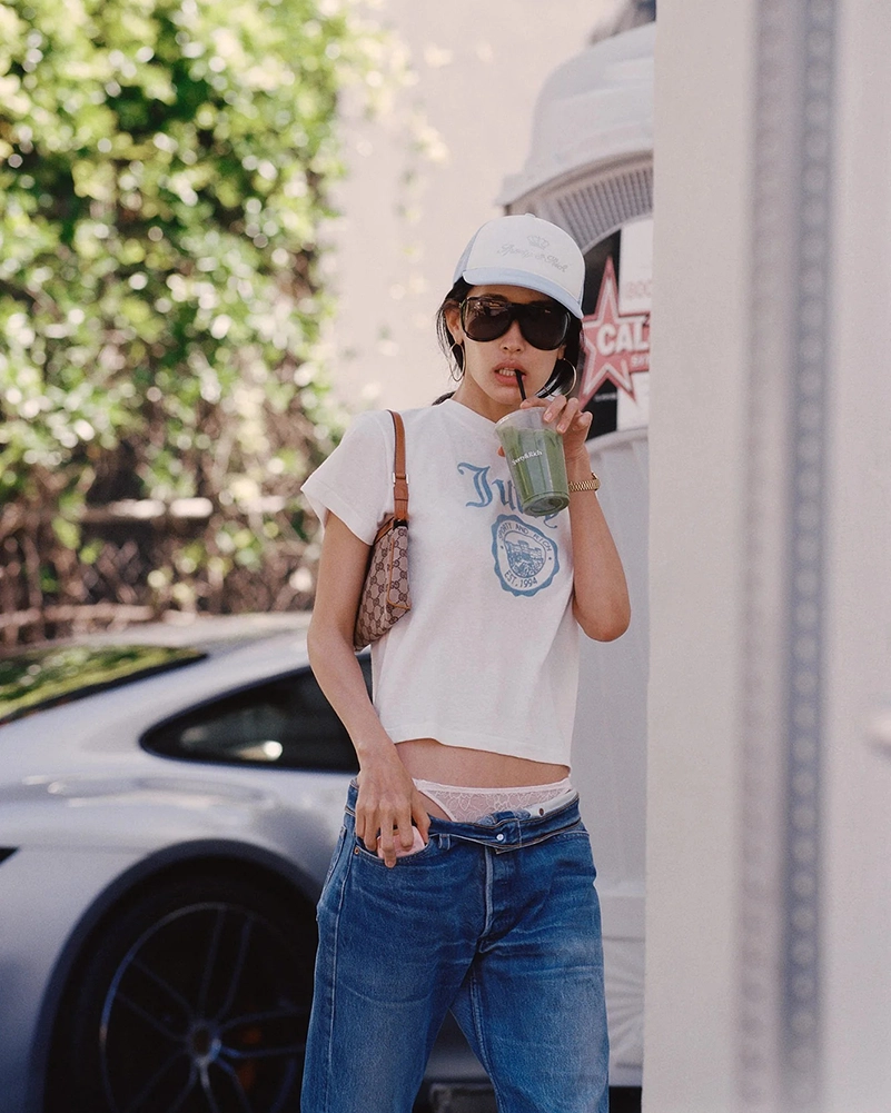 Sporty & Rich X Juicy Couture Makes The Y2K Sweatsuit Feel New Again
